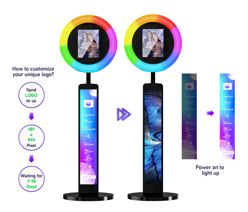 ChackTok Sticker For Ipad Photo Booth with Light Box - ChackTok