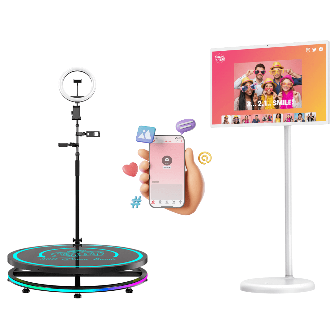 Portable TV on Wheels | Free with 12 / 24-Month ChackTok Plan
